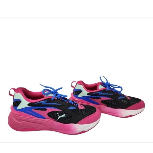 Puma | Shoes | Puma Rs Fast Surveillance Black Pink Blue Shoes Sneakers ...